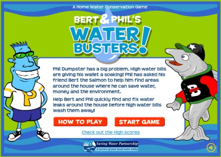 Learn to Conserve: Play Water Busters Online! - Greenspace